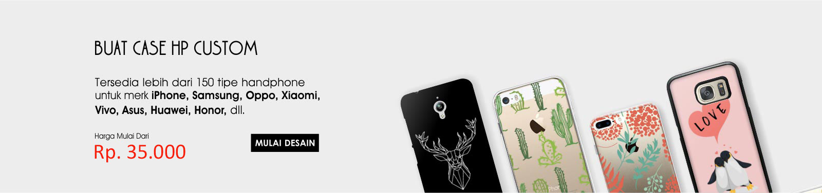 Buat Softcase HP Custom, Mulai dari 35rb, Custom Case Gambar Sendiri ...